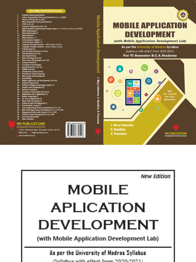 4B Mrs. S. Poornima | PDF | Mobile App | Application Software