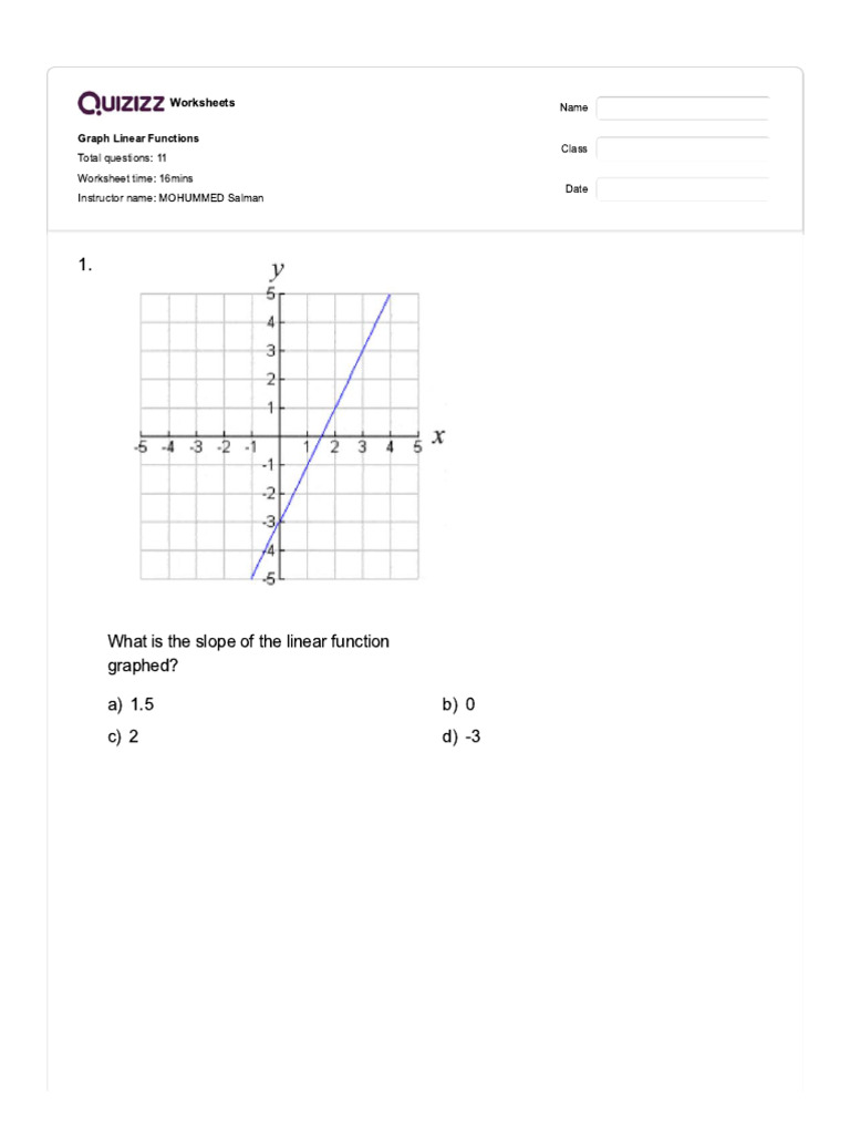 Math 8 CH Linear Graphs Key Pg00003 | PDF