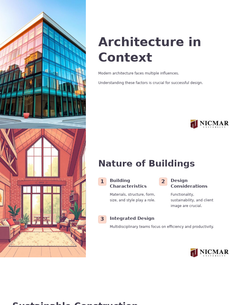 Architecture's Contextual Influences | PDF | Art | Technology & Engineering
