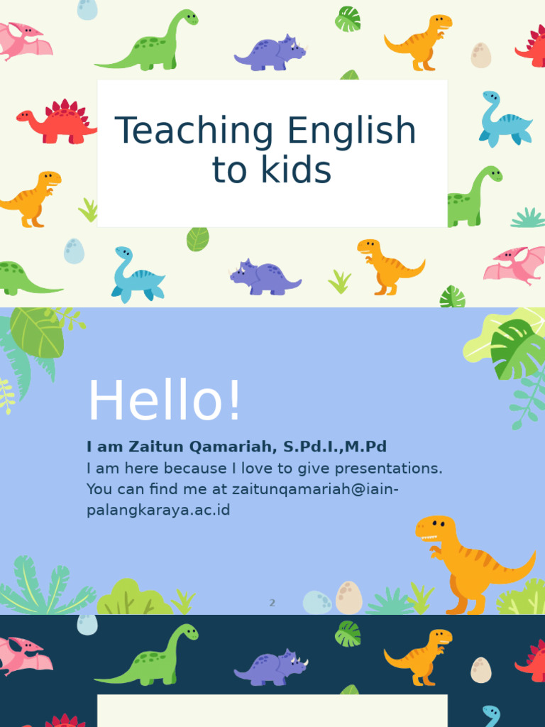 English For Young Learners | PDF