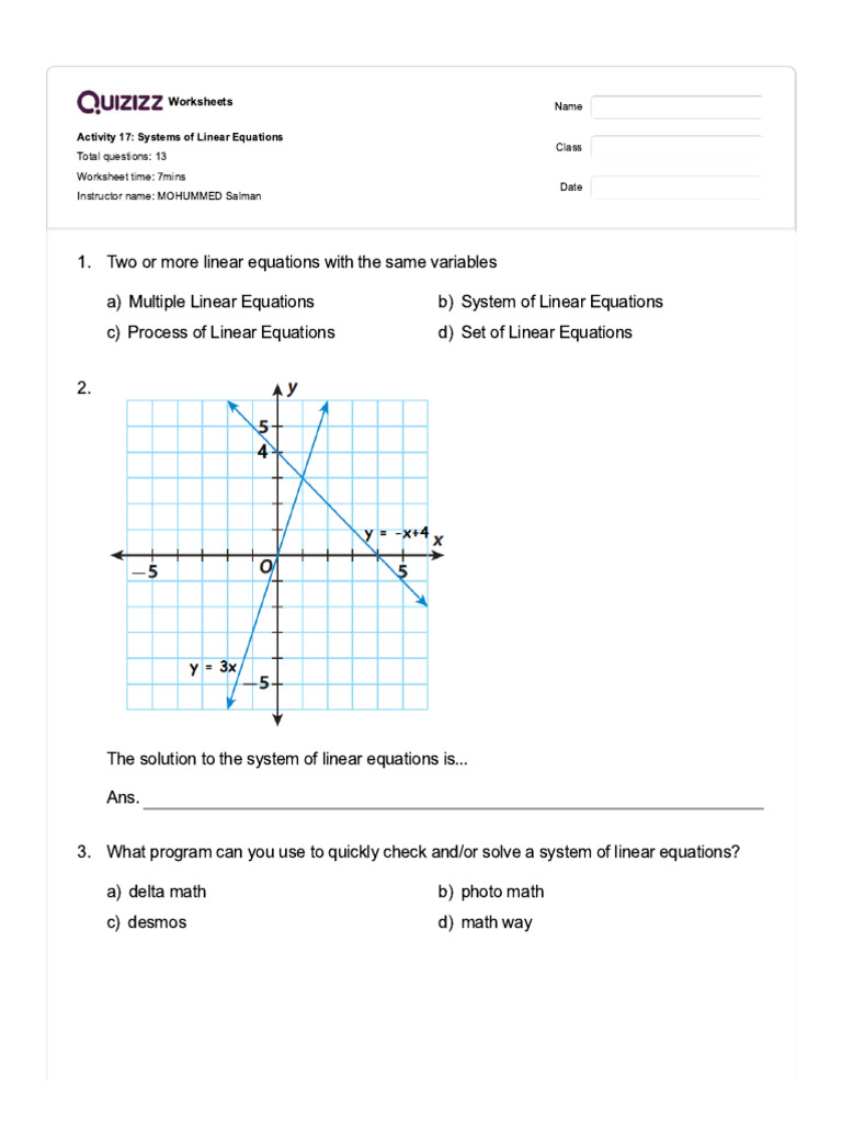 Math 8 CH Linear Graphs Key Pg00005 | PDF