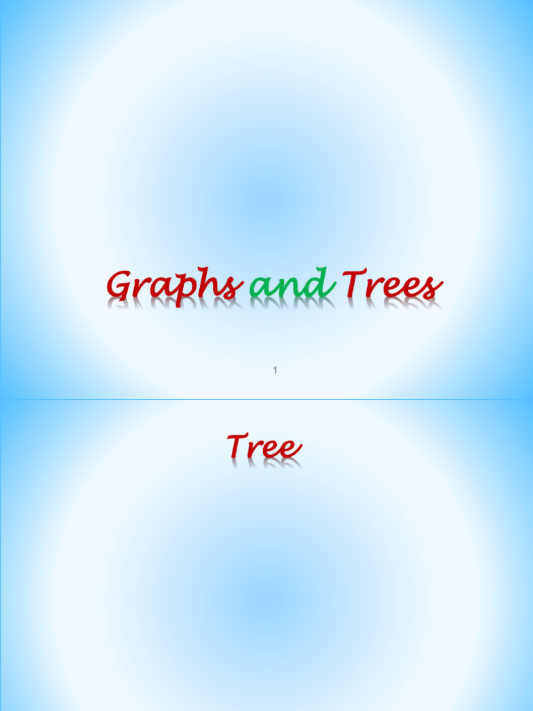 CH - 6 & 7 Graphs and Trees | PDF | Vertex (Graph Theory) | Applied Mathematics