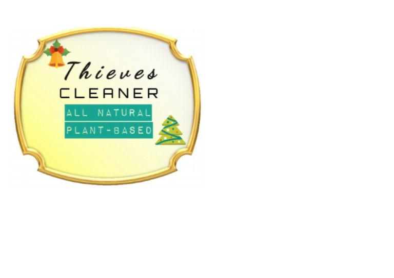 Thieves Cleaner Bottle Label Nov 2020 | PDF