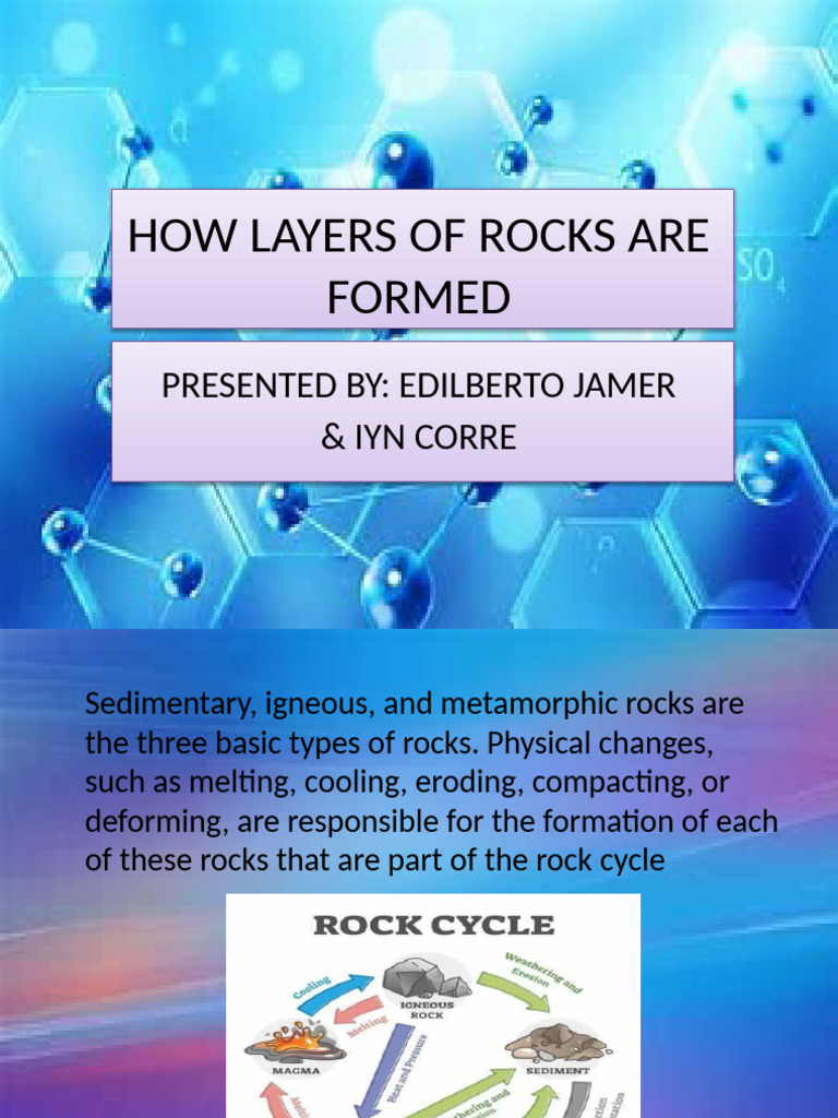 How Layers of Rocks Are Formed - 093954 | PDF | Rock (Geology ...