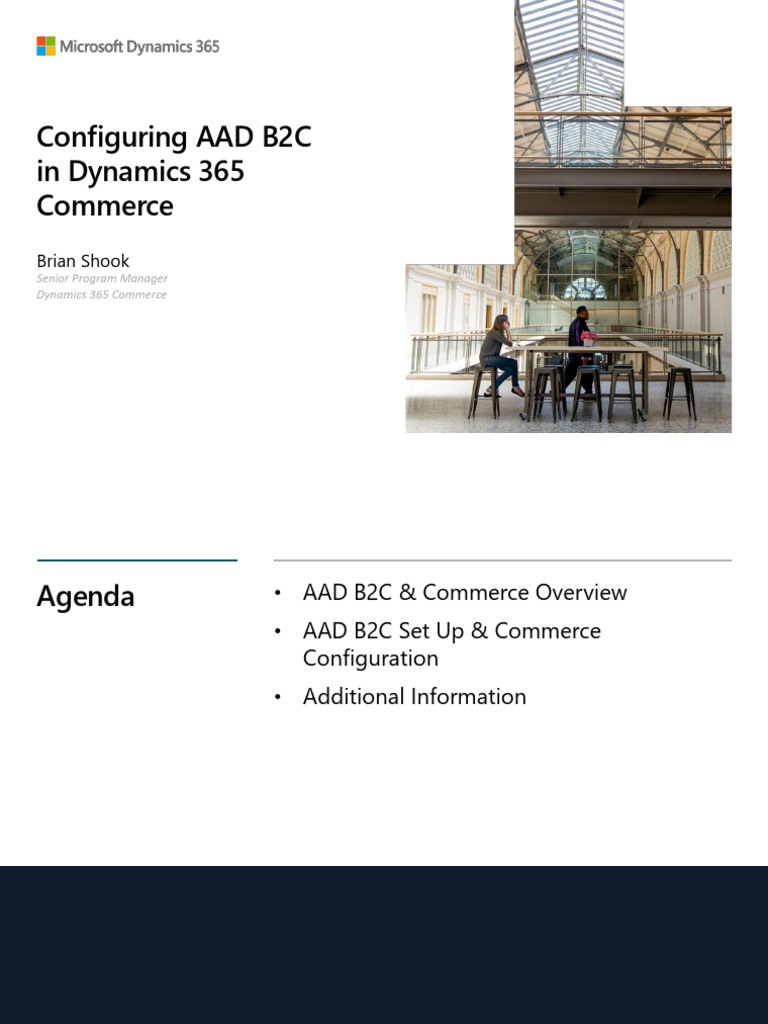 AAD B2C Setup for Dynamics 365 | PDF | Software | Computing