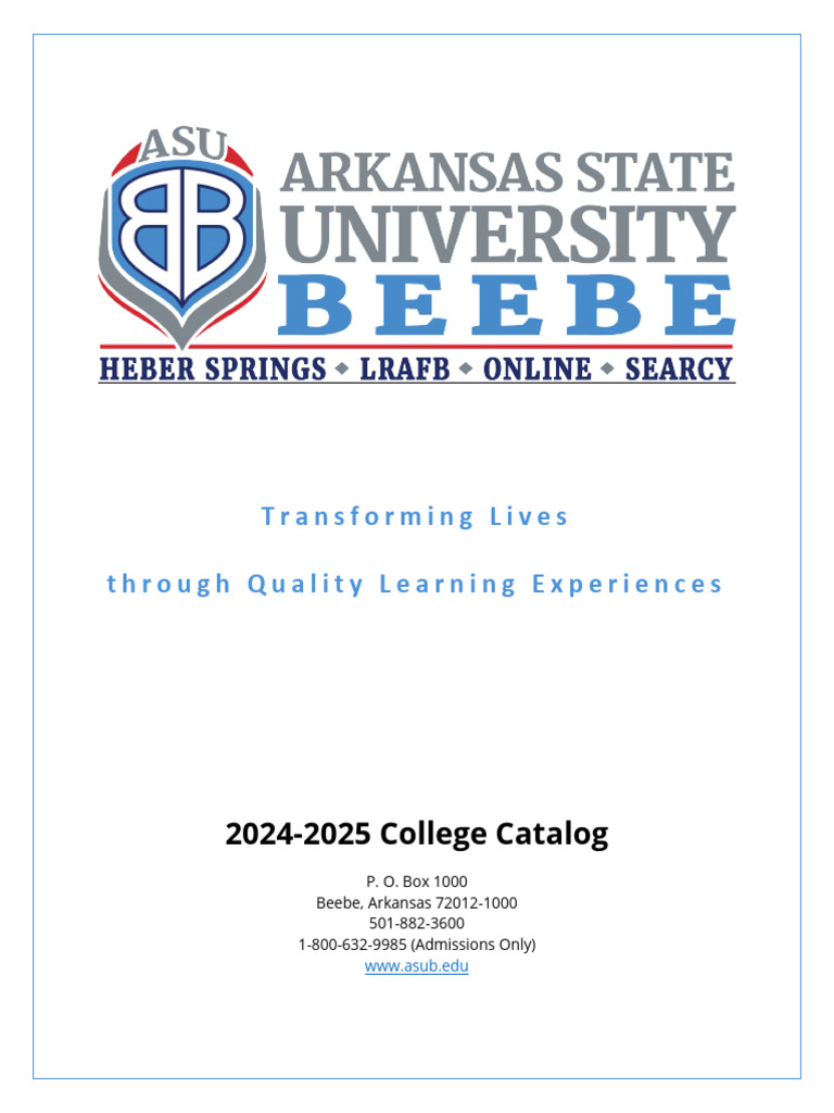 2024 25 College Catalog Updated 17311 | PDF | Curriculum | Experience