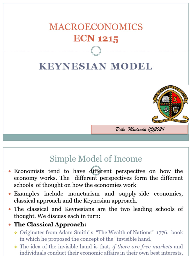 Keynesian vs Classical Economics | PDF | Economics | Macroeconomics