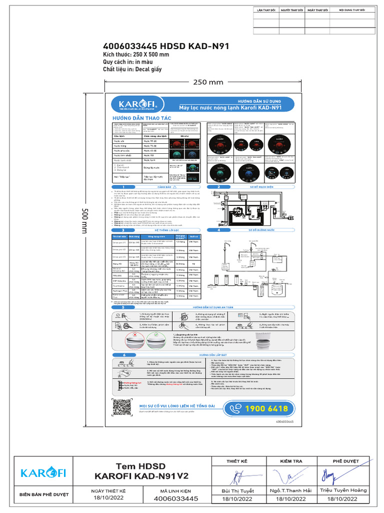 HDSD Karofi Kad N91 V2 | PDF