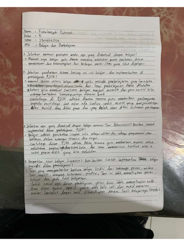 Fabriansyah Fahrezel | PDF
