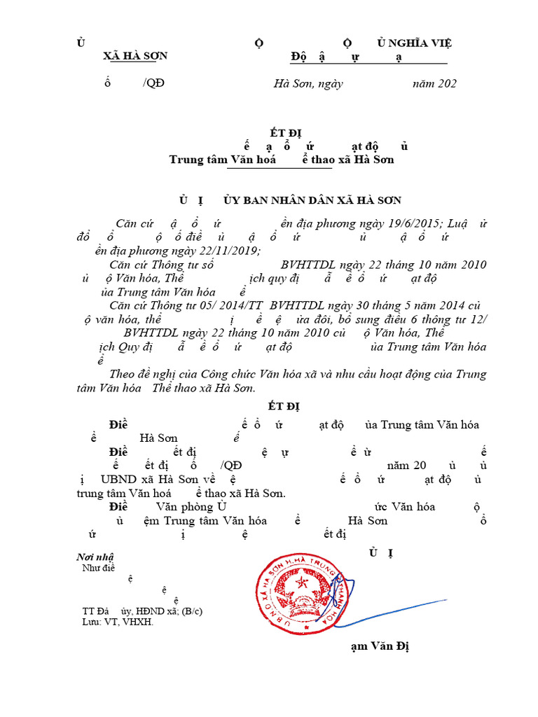 QUYET-DINH-ban-hanh-quy-che-to-chuc-va-hoat-dong-cua-trung-tam-van-hoa-The-thao-xa-Ha-Son (04.08 ...
