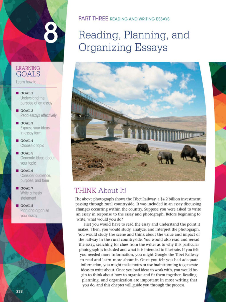 Ch8 Reading, Planning, and Organizing Essays | PDF | Essays | World ...