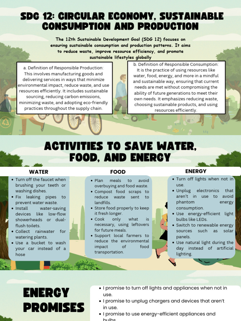 SDG 12 | PDF | Sustainability | Efficient Energy Use