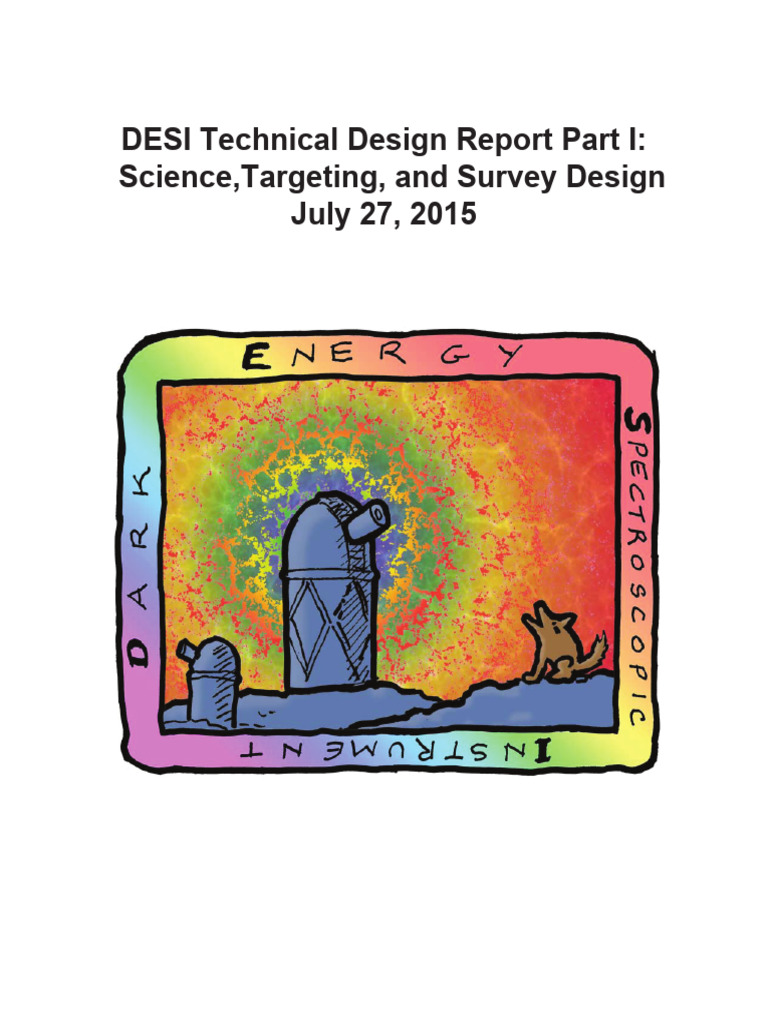 TDR Part I | PDF | Dark Energy | Redshift