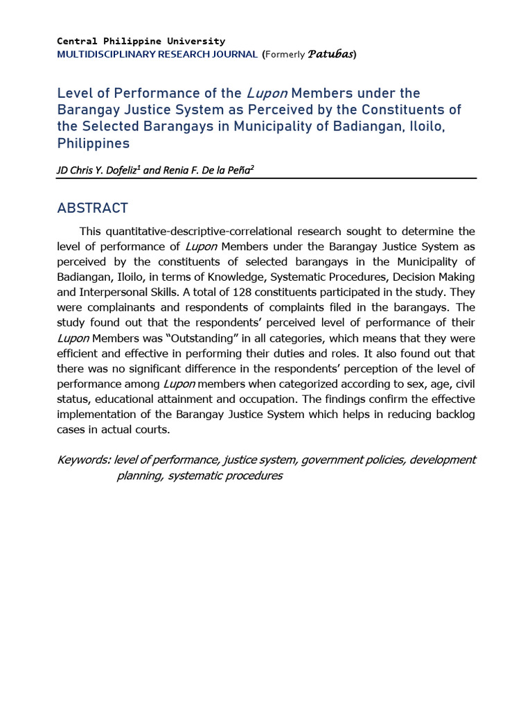 12 Patubas DofelizJCY 2 021 | PDF | P Value