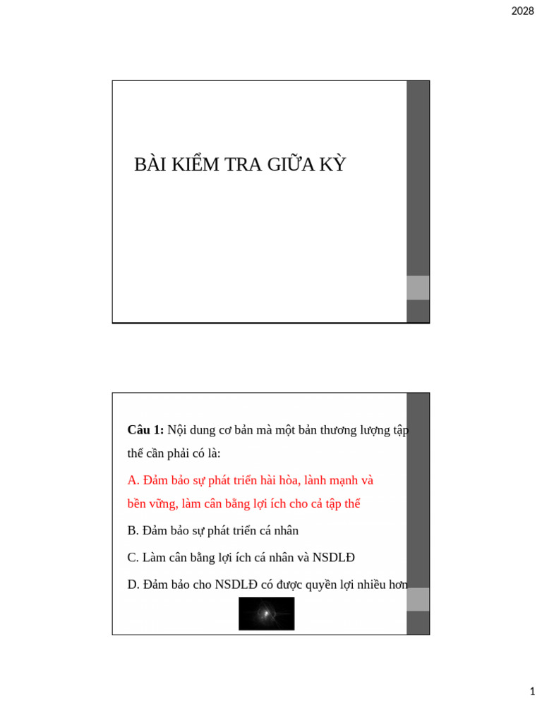 Bai KT Giua Ky | PDF