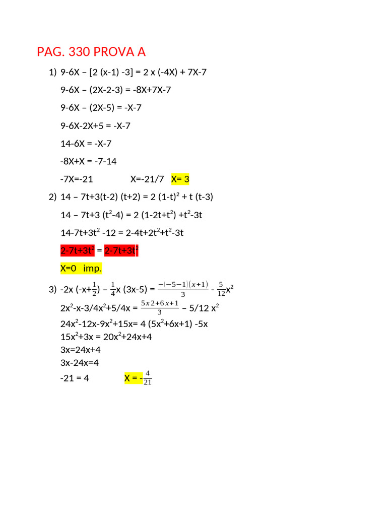 Esercitaz. Mate | PDF