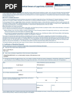 Ownership Declaration Form | PDF | Shareholders | Private Law