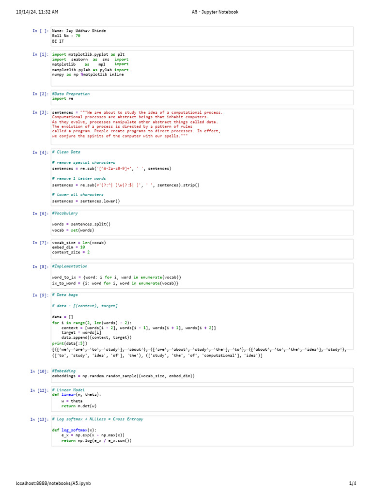 A5 - Jupyter Notebook PDF | PDF A5 - Jupyter Notebook PDF | PDF