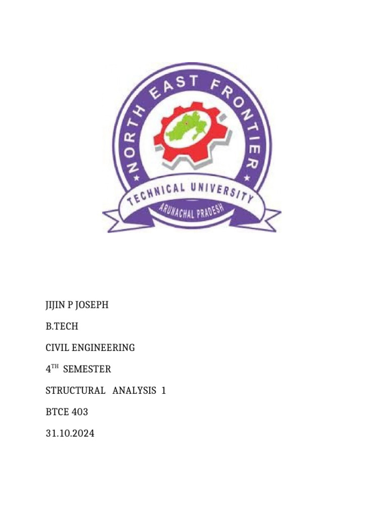 Assignment Pdf Bending Structural Analysis