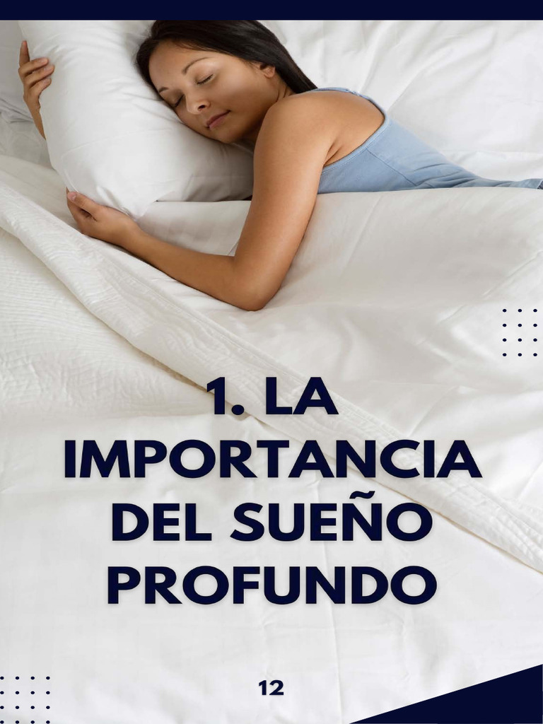 La Importancia Del Sueno Profundo | PDF