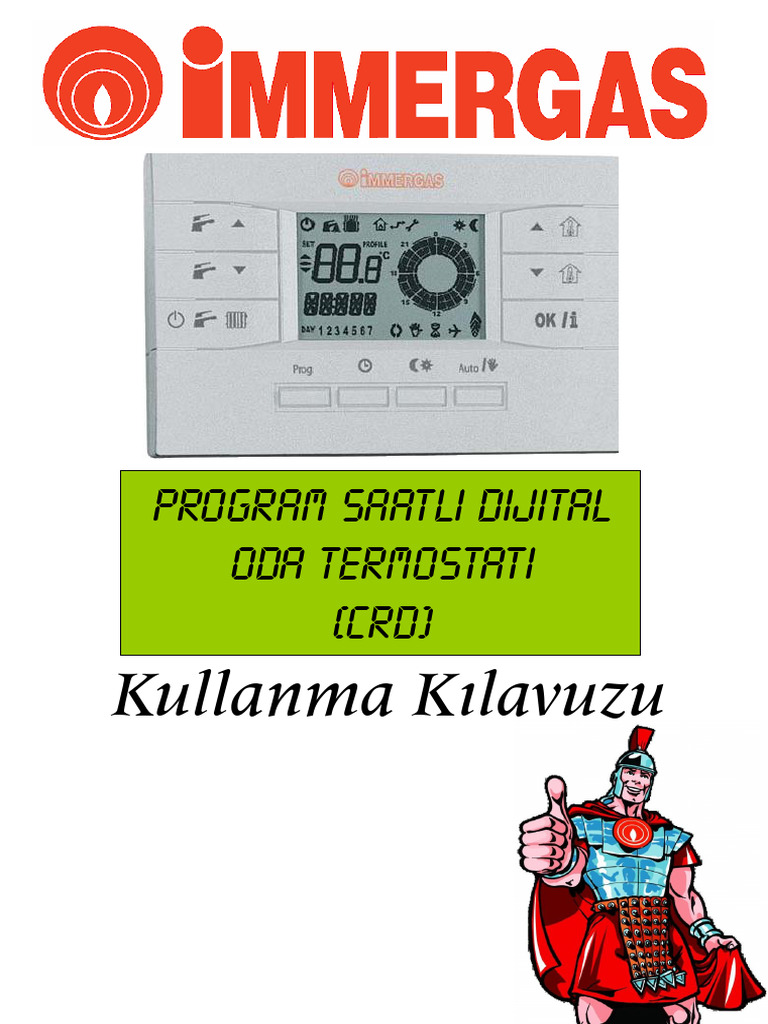 CRD Dijital Oda Termostatı | PDF