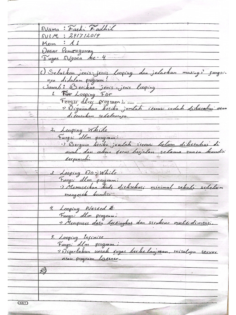 Gugas Nyata Ke 4 | PDF