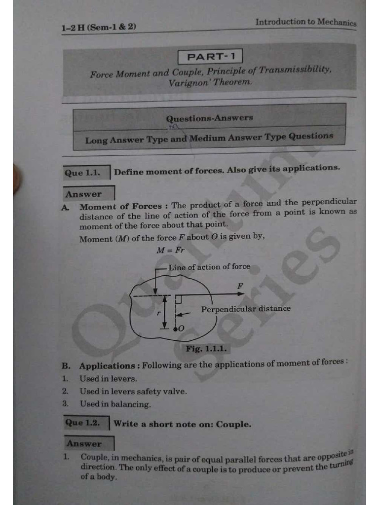 Unit 1 Mechanics | PDF
