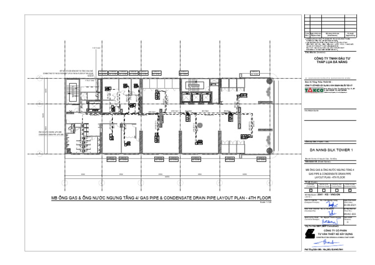 Mvac-303-Mb Ong Gas& Ong Nuoc Ngung Tang 4 (Gas Pipe & Condensate Drain ...
