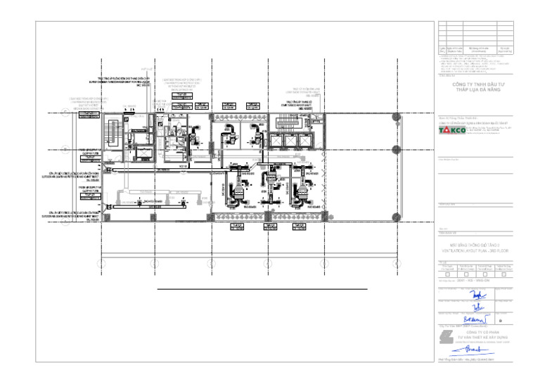 Mvac-204-Mb Thong Gio Tang 3 (Ventilation Layout Plan - 3rd Floor) | PDF