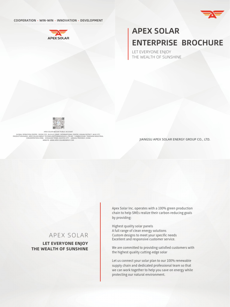 Apex Solar Panel Solutions Overview | PDF | Solar Panel | Electrical ...
