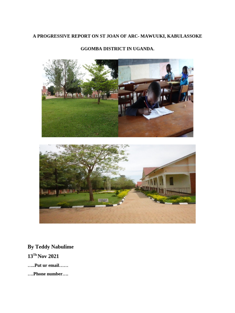 1progressive Report For ARC OF HOPE | PDF | Social Science | Wellness