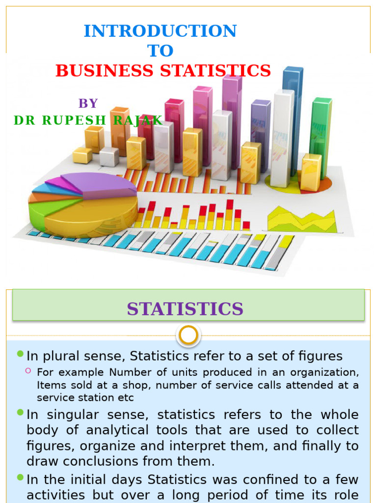 Introduction To Business Statistics | PDF | Level Of Measurement ...