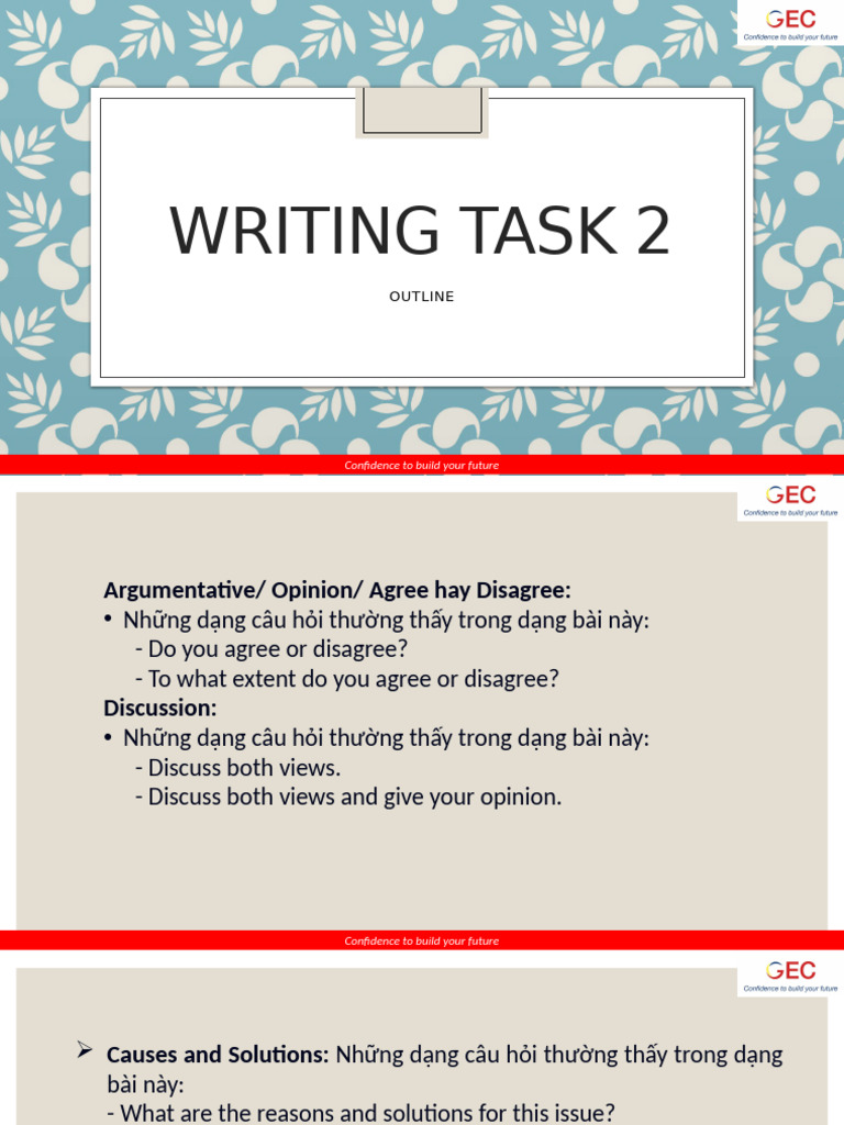 Writing Task 2 | PDF