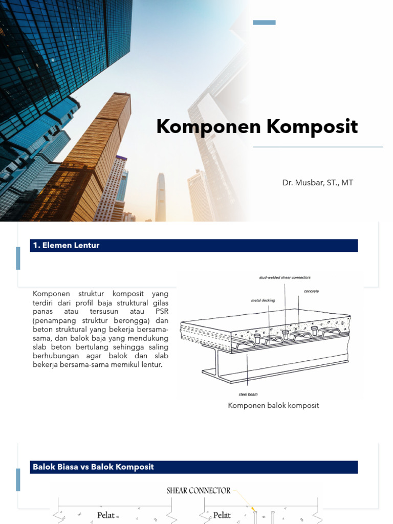 Komponen Komposit - Lentur | PDF