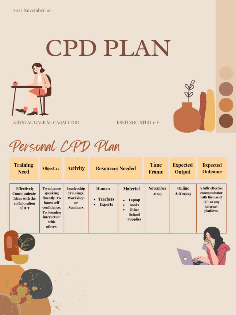 Personal CPD Plan | PDF