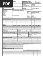Anensthesia Record Sheet | PDF | Anesthesia | Medical Treatments