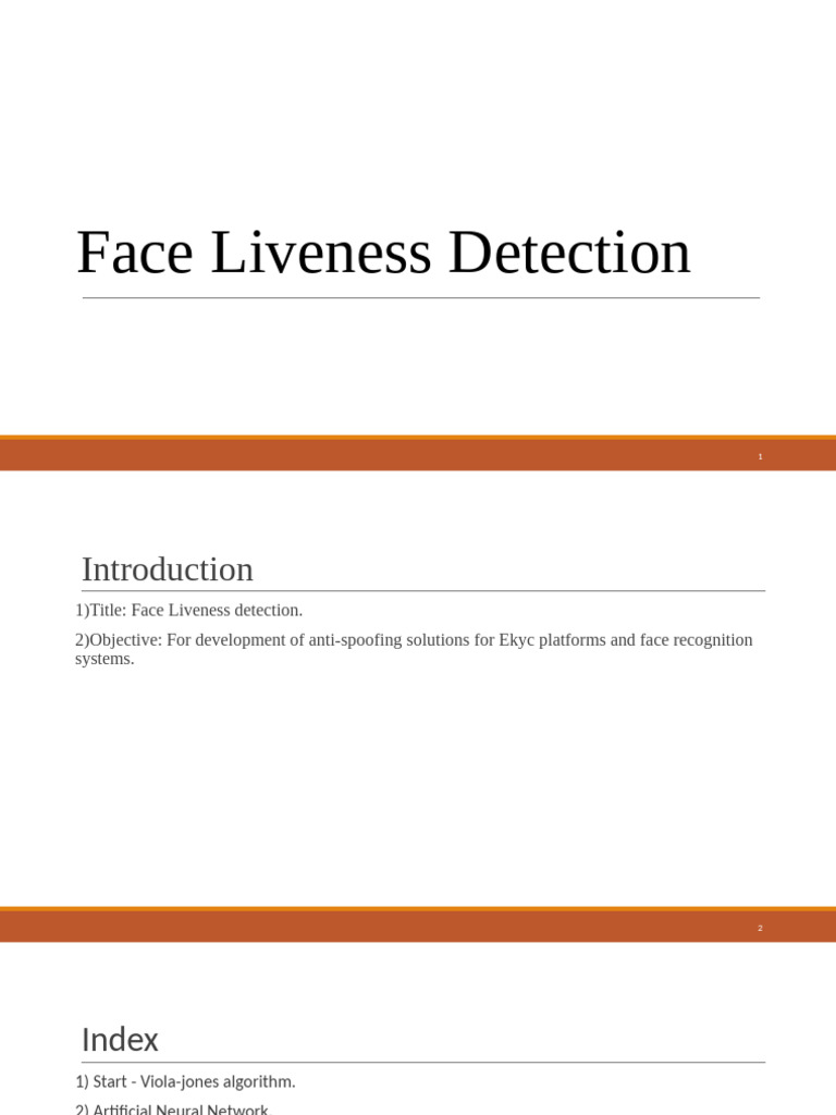 Face Liveness Detection - Saketh | PDF | Artificial Intelligence ...