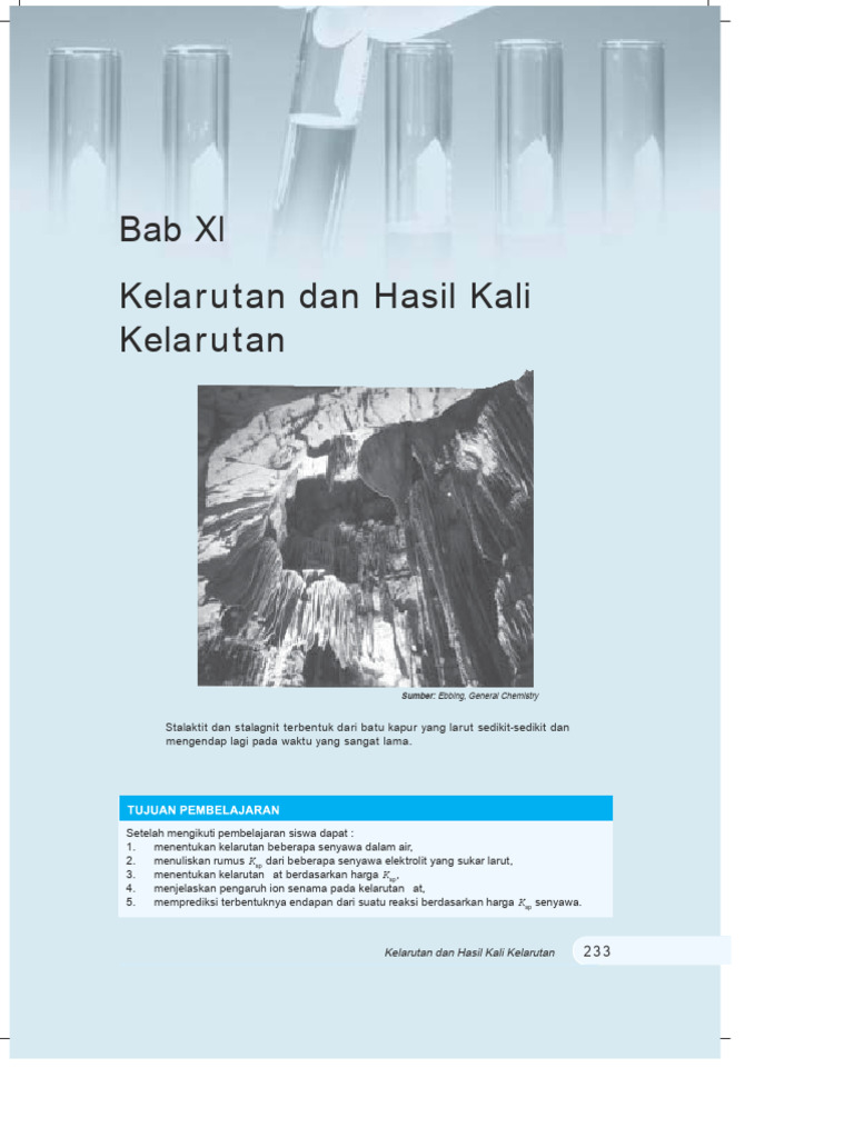 Ebook Kelarutan Dan Hasil Kali Kelarutan Klik Disini | PDF
