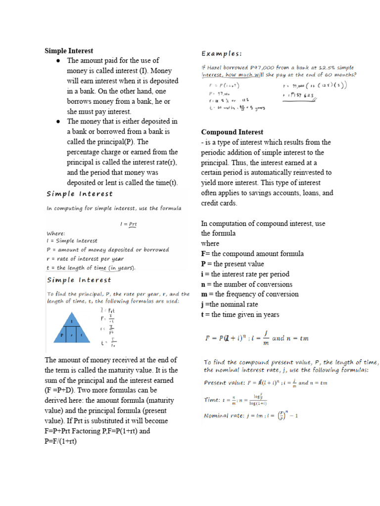 MMW part one | PDF | Interest | Credit Card