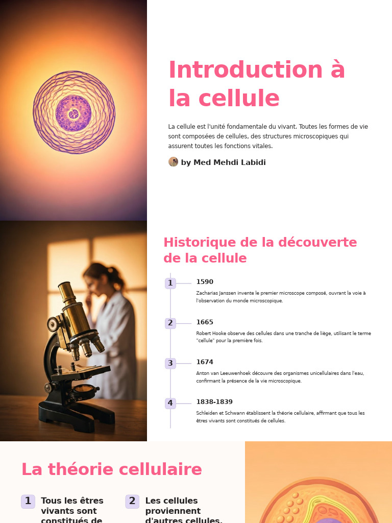 Exercice corrigé sur la cellule | PDF | Cellule (Biologie) | Biochimie