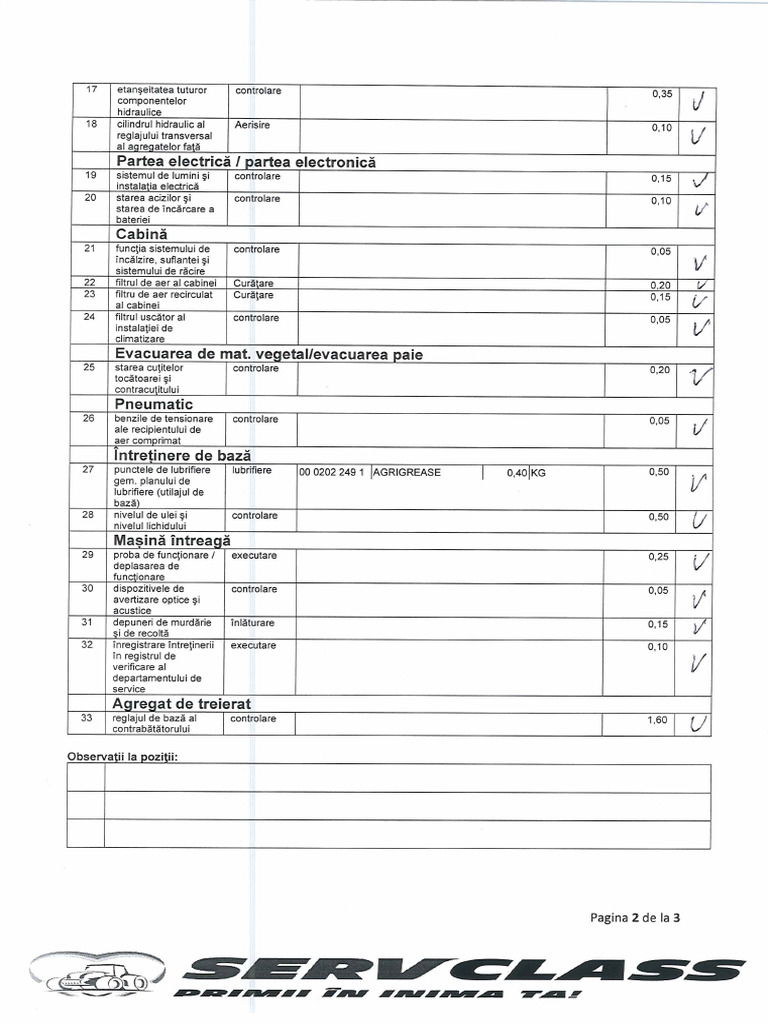 Tolil Company 1 Lexion 8700 100h | PDF