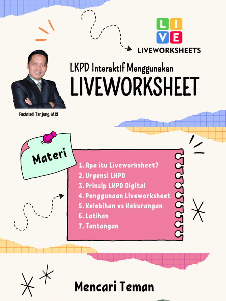 "Optimasi Pembelajaran dengan LiveWorksheets" | PDF