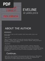 English Class 12 Chapter 2 (Prose) Eveline by James Joyce Summary PDF ...