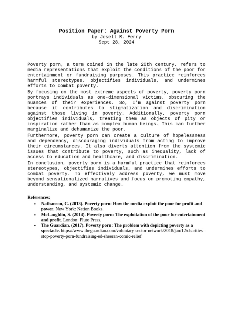 Position Paper 2 | PDF