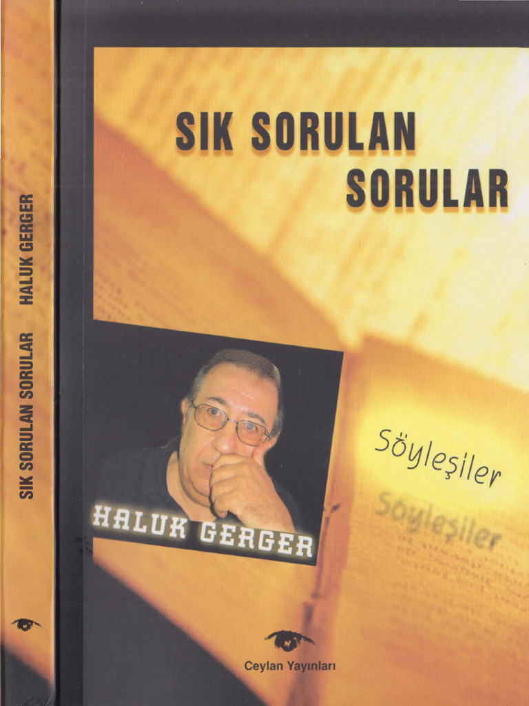 Haluk Gerger Sik Sorulan Sorular Ceylan Yayinlari | PDF