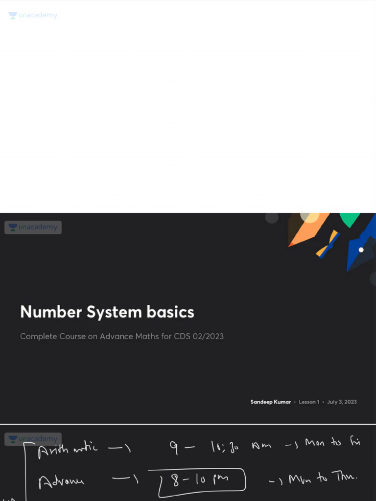 Number System Basics With Anno | PDF