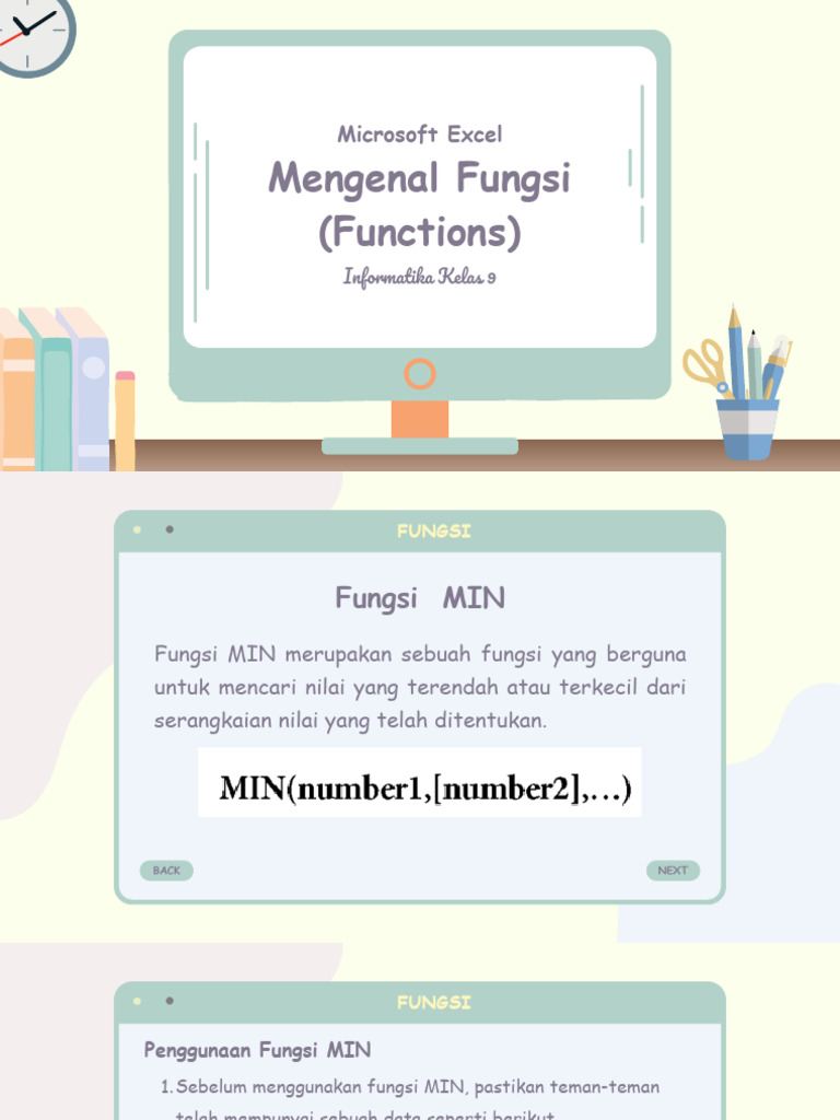 Function Min Max Average Pdf 