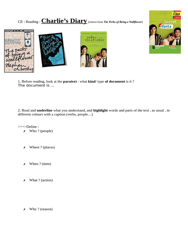 Insights from Charlie's Diary | PDF | Philosophy | Language Arts ...