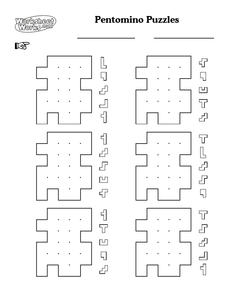 Pentomino_Puzzles_8 | PDF