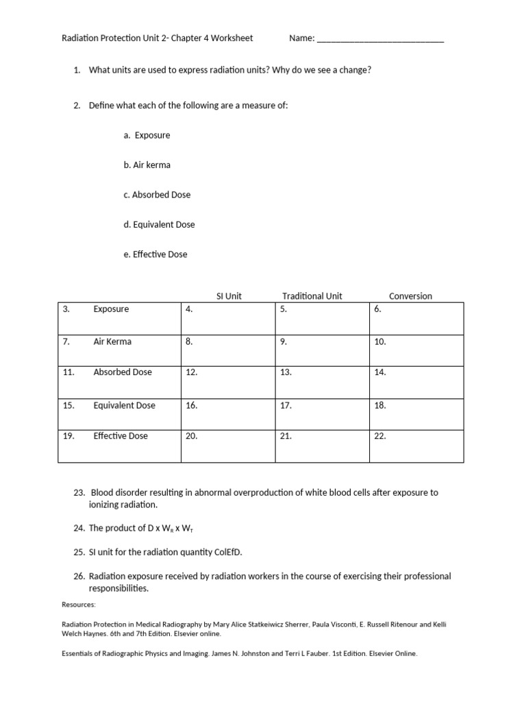 Understanding Radiation Dose Units | PDF | Ionizing Radiation ...